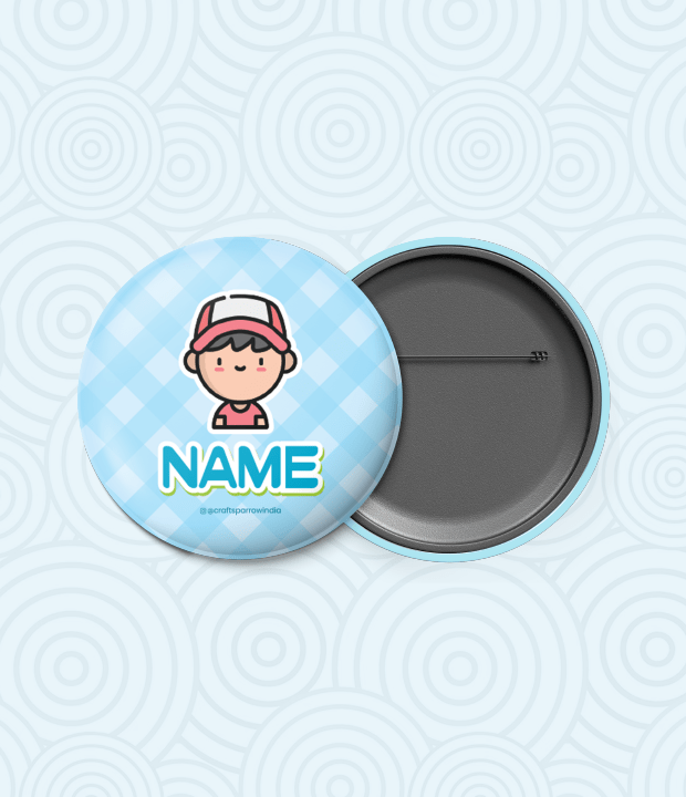 Baby Boy Pin Badges – Craft Sparrow
